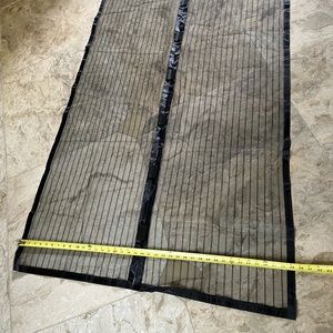 Accents | 2 Mosquito Screen Curtain Door Panels Magnetic Bnib Bugs Pet ...